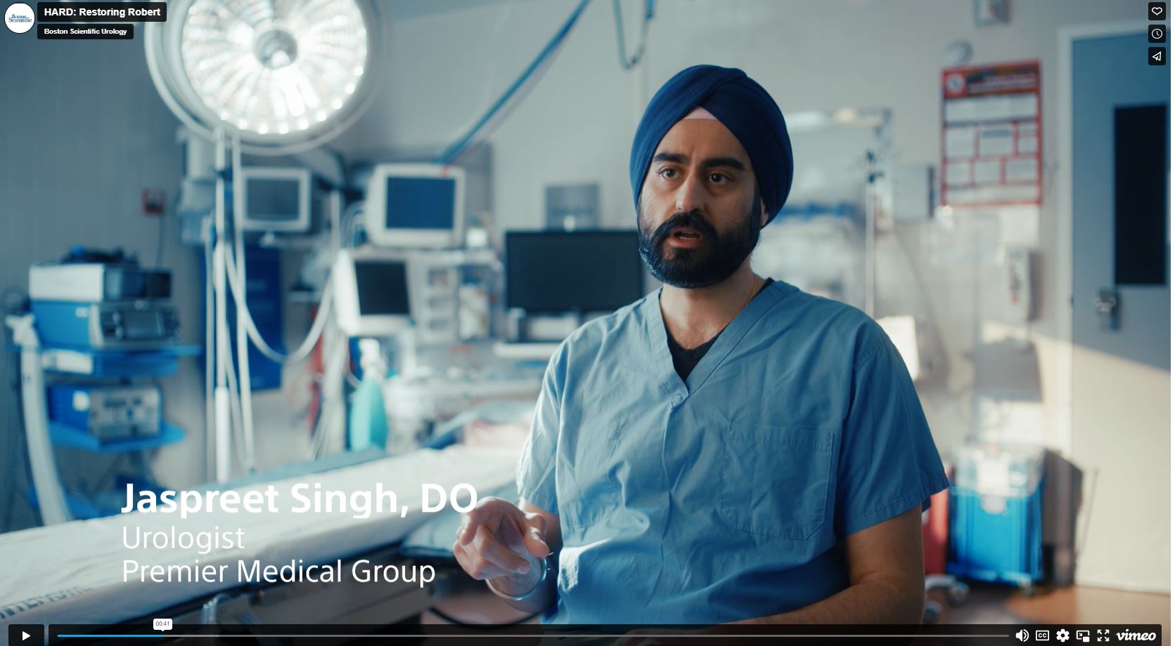 Premier Urologist - Dr. Jaspreet Singh - Brings Awareness to Erectile Dysfunction (ED) in new ...