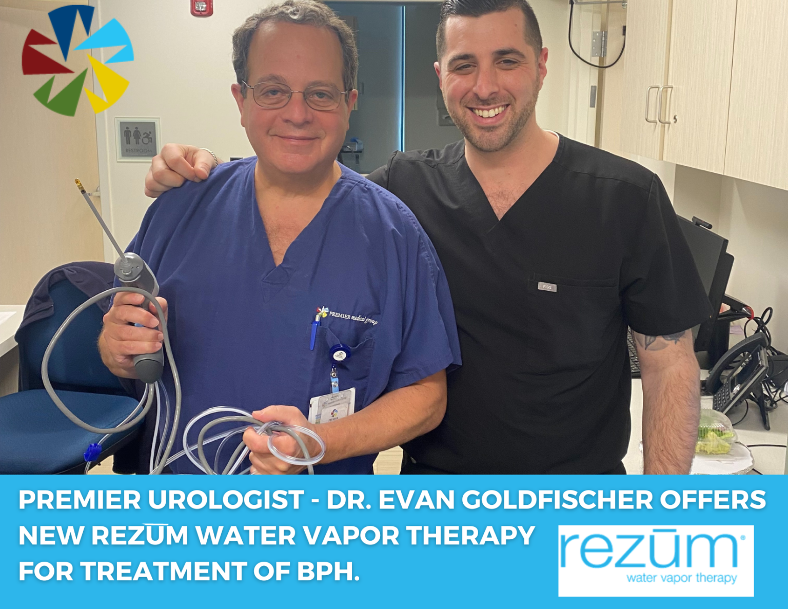 Premier Urologist - Dr. Evan Goldfischer offers new Rezum Water Vapor ...