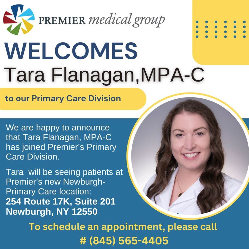 Premier Welcomes Tara Flanagan, MPA-C to our Primary Care Division ...